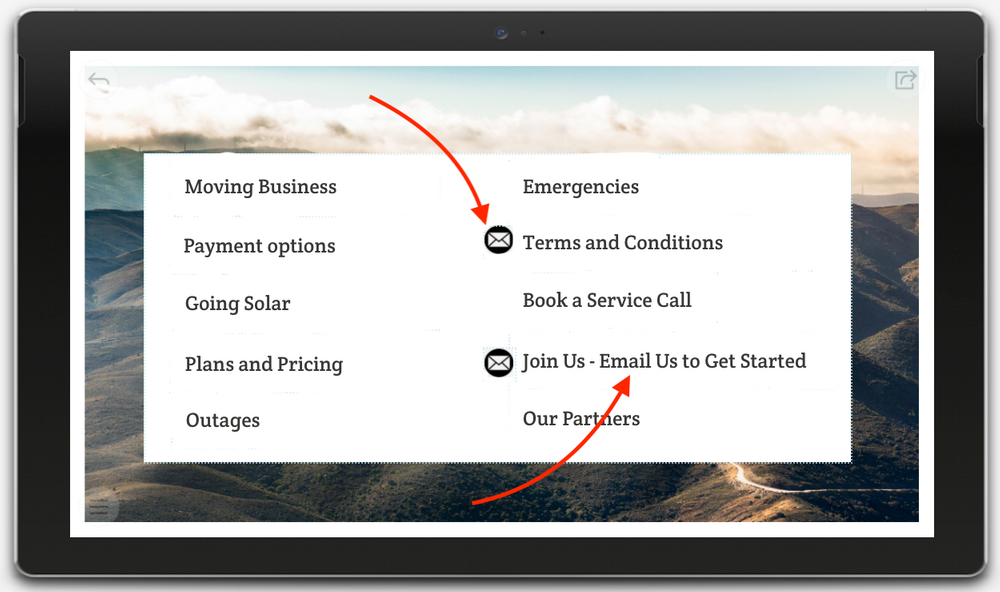 Choose your own adventure with custom navigation buttons